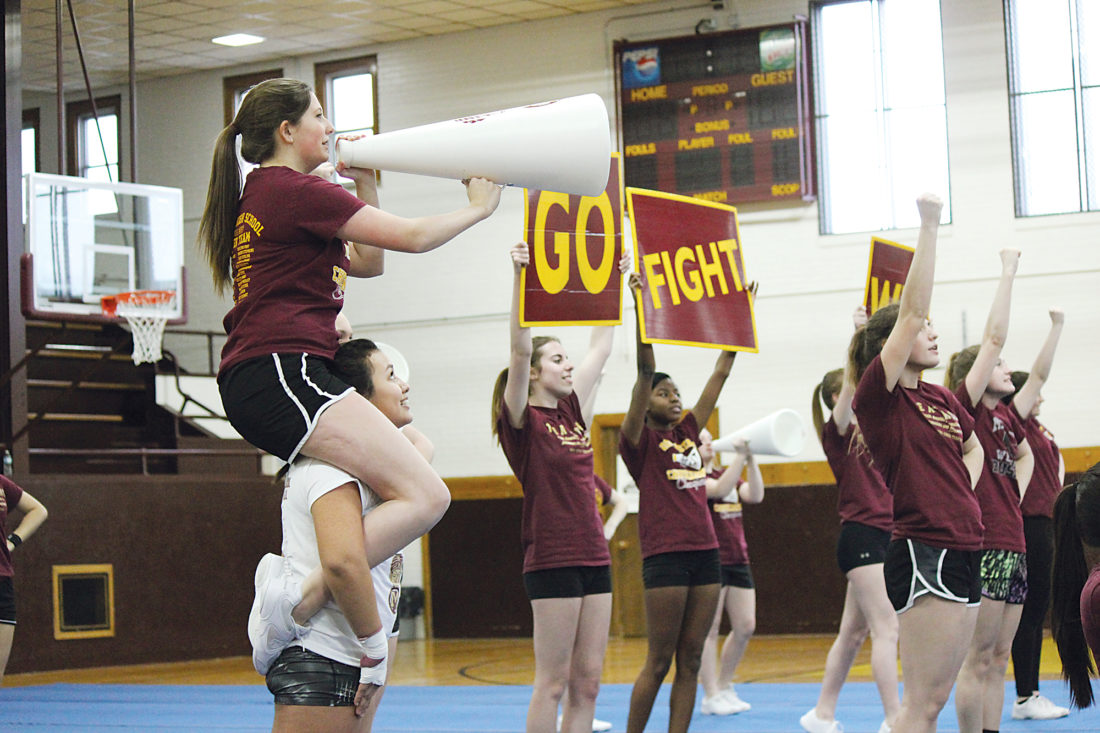Minot High cheerleading to compete at winter state championships | News ...